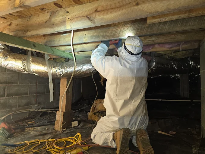 Crawl Space Encapsulation in Charlotte, NC | RhinoLift Foundation Solutions