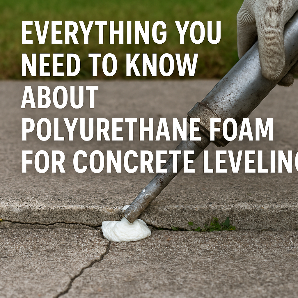 Everything You Need To Know About Polyurethane Foam for Concrete Leveling