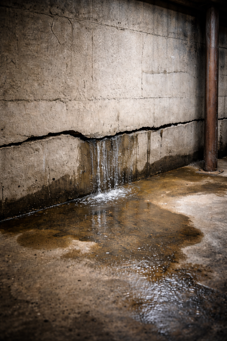 Foundation Cracks in Cold Weather: When to Worry | RhinoLift